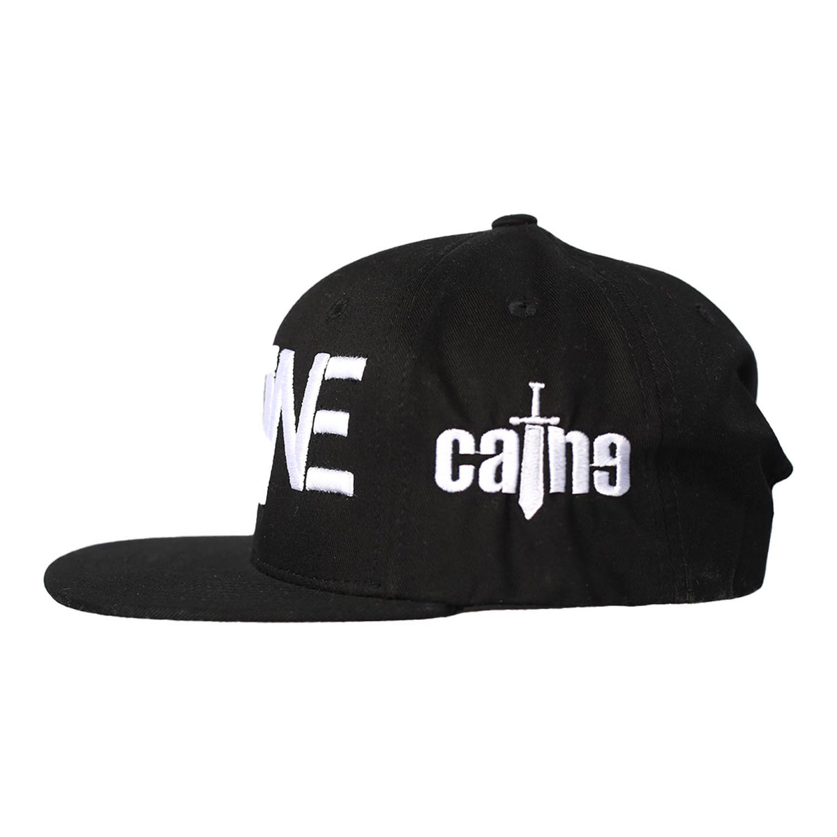 Caine Multi Logo "Black" Snapback – The Life Apparel