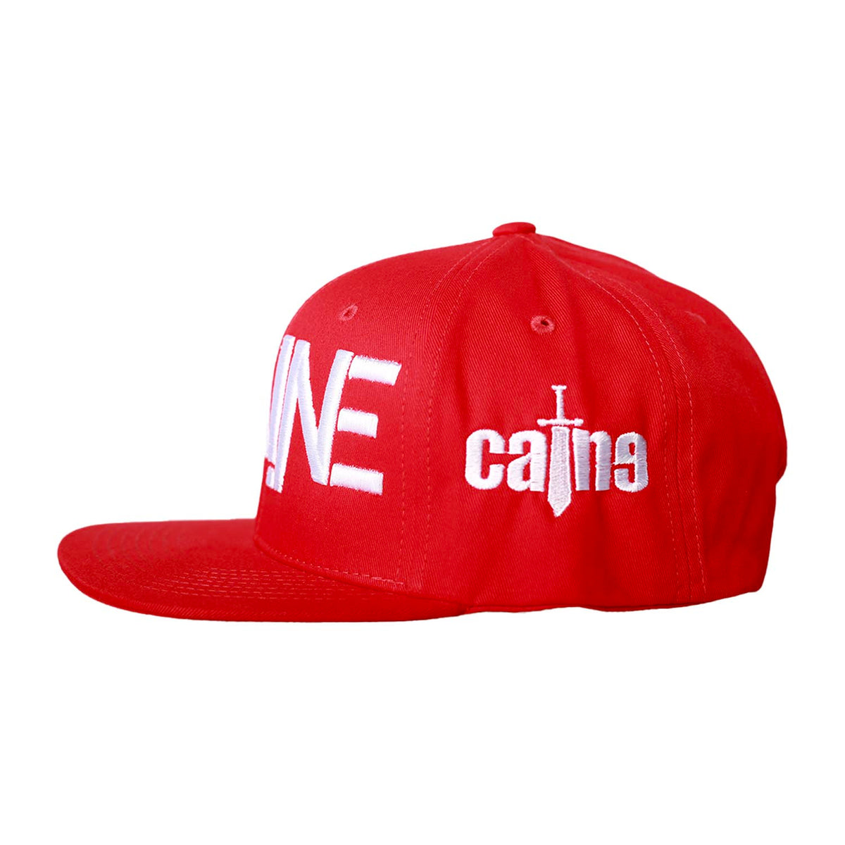 Caine Multi Logo "Red" Snapback – The Life Apparel